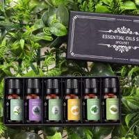 China 10ML 6pcs Aromatherapy Essential Oil Set Pure Natural Customized for sale