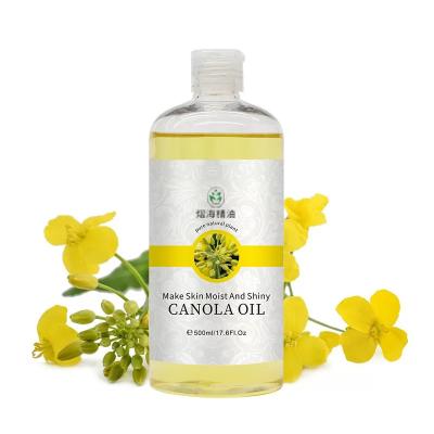 China Cas 8016 49 7 Manufacture Supplier 100% pure Canola oil for cosmetics/spa/massage for sale