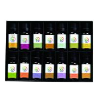 China Natural Diffuser Aromatherapy Massage Oil Aroma Essential Oils Gift Set With 14 Fragrance for sale