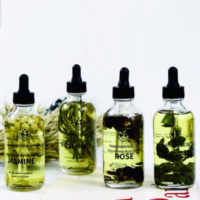 China OEM Pure and Natural Organic Dry Flower Lavender Oil Face Body and Hair Multi Use Oil for sale