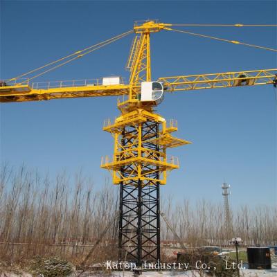 China 1250kN.m Rated lifting moment New technology reliable Electric Tower crane QTZ125-TC3833 for sale