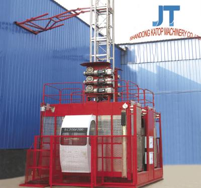 China China offer Double cages construction hoist SC200/200 for sale