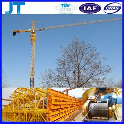 China 1t- 8t loading capacity 5613 good used tower crane sales for India for sale