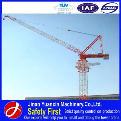 China good performance price Yuanxin luffing jib tower crane price for sale