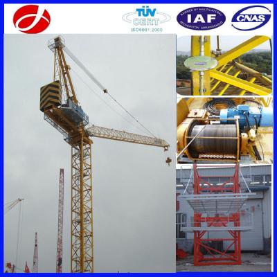 China Yuanxin self raising QTD125 jib crane sale for Russia for sale