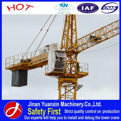 China QTZ80 8t load tower crane for building for sale