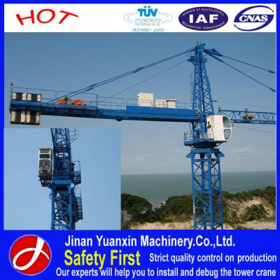 China Yuanxin factory price 8t YX5613 tower crane for sale for sale