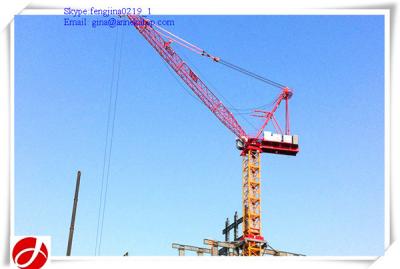 China China crane factory offer 10t luffing jib tower cranes for sale for sale