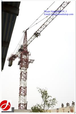 China Installation support 8t QTZ80-6010 building tower crane for sale