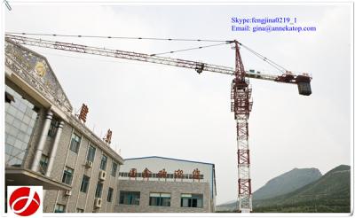 China lifting machine QTZ80-5610 fixed tower crane for construction project for sale