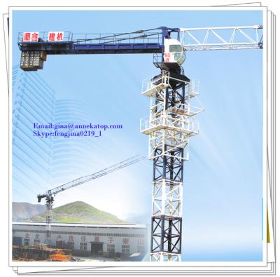 China 8t construction machinery  (QTZ100)6613 toplessTower Crane for sale for sale