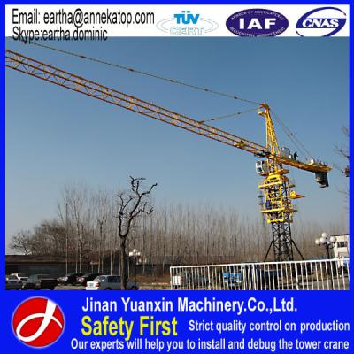 China QTZ80-6010 building tower crane with excellent installation for sale