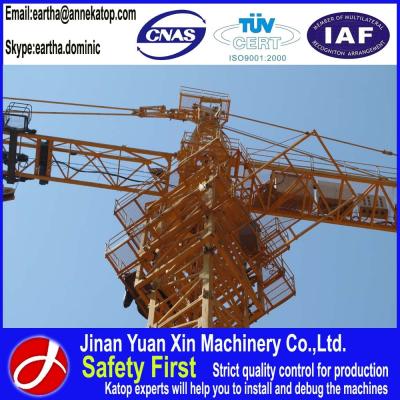 China Installation service 8t QTZ80-6010 building tower crane for sale