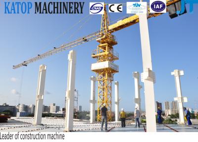 China QTZ160 TC6515 China model 50m height strong tower crane with 10t load for sale