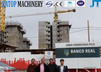 China Lifting machinery 10t QTZ100(6018) topkit Tower Crane for building for sale