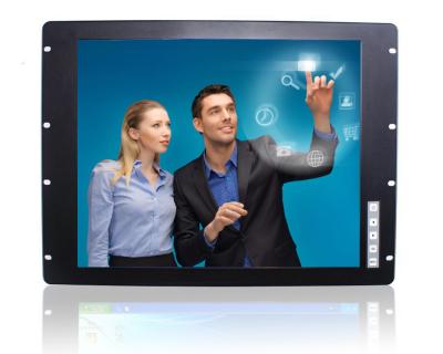 China High Resolution Rackmount LCD Monitor with 250 Nits Brightness and HD Display for Industrial Applications for sale