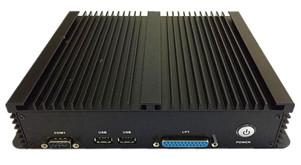 China Intel J1900 Quad-Core Fanless Industrial Embedded PC with RS485 Port - Compact Mini Box Design for sale