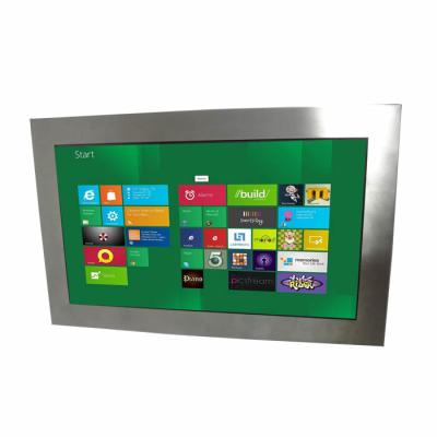 China 24 Inch Industrial Rugged Touch Screen Monitor with IP67 Waterproof Rating and 400 Nits Brightness for sale
