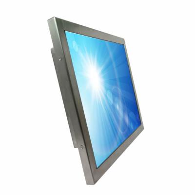 China 10.4 Inch 1500 Nits Industrial Panel Mount Monitor with Rugged Stainless Steel Housing for Harsh Environments for sale