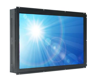 China Durable Sunlight Readable Industrial Panel Mount Monitor with DC2.0 Connector for Harsh Environments for sale