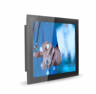 China Aluminum Bezel Touch Display PC with True Flat Surface and Open Frame Panel Design for Industrial Applications for sale