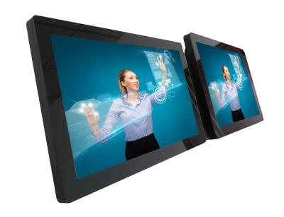 China 19 Inch AIO Industrial Computer True Flat Surface Pcap Touch PC 1920x1080 for sale