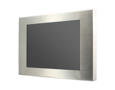 China Industrial Panel Mount Touch Screen PC Intel J1900 IP67 Stainless Steel 15.6 Inch for sale