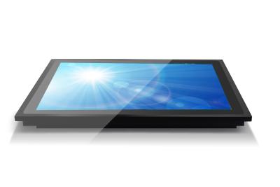 China 1500 Nits Sunlight Readable Panel PC Flat Bezel 21.5 Inch PCAP Touchscreen for sale
