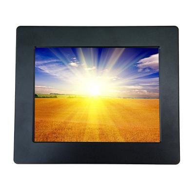 China 800x600 Sunlight Readable Panel PC Touchscreen Black Silver Industrial for sale