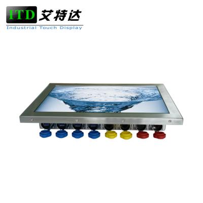 China Rugged Panel PC IP65 IP67 Waterproof Touch Screen 1000nits High Brightness Windows Linux for sale
