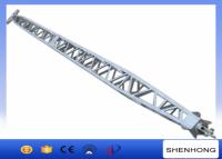 China 25M Tower Erection Tools Electrical Aluminum Gin Pole 42KN Load Capacity LBNX500-25 for sale