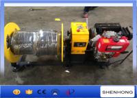China 3 Ton Cable Pulling Winch Stringing ABC Cable With 200-300 M Wire Rope for sale