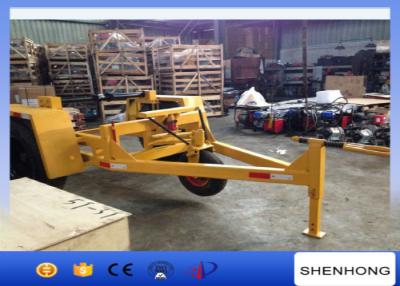 China 2 Ton Underground Cable Installation Tools Cable Drum Trailers for sale