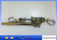 China 10 - 30 KN Wire Rope Tightening Tool Hand Ratchet Tightener Large Drum Hub for sale