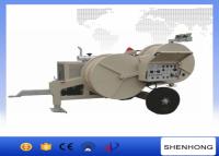 China Cable Hydraulic Puller Tensioner Rexroth Valve 150 Continuous Linepull for sale