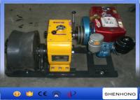 China 50KN Diesel Wire Rope Winch / Belt Driven 400MM Diameter Cable Drum Winch for sale