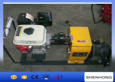 China 5.5HP Fast Speed Gas Engine Powered Winch 30KN Capacity 840×600×500 mm for sale