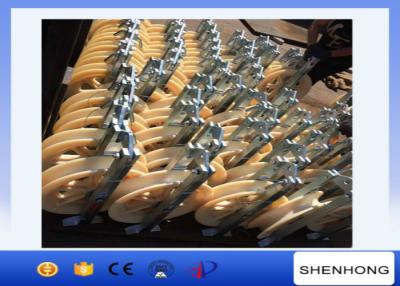 China ISO Stringing Big Size Conductor Wire Rope Drive Pulley 110MM Sheave Width for sale