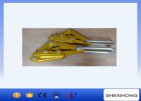 China ACSR Conductor Cable Pulling Clamp , Automatic Aluminum Wire Pulling Grips for sale