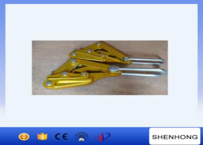 China ACSR Conductor Cable Pulling Clamp , Automatic Aluminum Wire Pulling Grips for sale