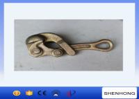 China Transmission Line 25-50 MM2 Earth Wire Rope Clips 1 Ton Single Cam for sale