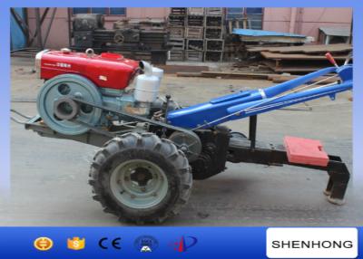 China Diesel Engine Single Capstan Tractor Cable Pulling Winch 37M / Min for sale