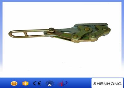 China 50-70 MM2 Conductor Dual Cam Cable Pulling Clamp Earth Wire Gripper SKDS-2 for sale
