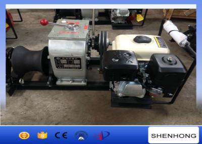 China High Versatility Single Capstan Gas Engine Powered Winch With Honda GX160 5.5HP for sale