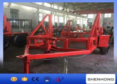 China 12 Ton Capacity Underground Cable Installation Tools With Hand Brake for sale
