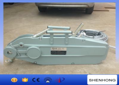 China Tirfor Manual Cable Pulling Tools Wire Rope Pulling Hoist Wire Rope Winch for sale