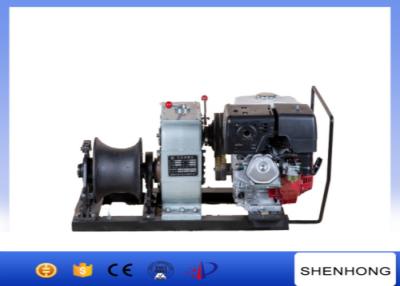 China 50KN 13HP HONDA Gasoline Engine Cable Pulling Winch for Hoisting for sale