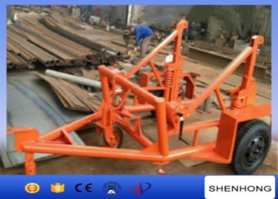 China 3 Ton Multifunction Cable Laying Drum Trailer , Cable Reel Trailer for sale