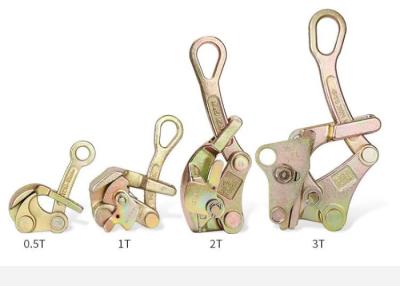 China Capacity 2T Cable Grip Tension Wire Grip For Tightening Wire Rope 4-22mm for sale