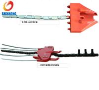China ISO Overhead Line Construction Tools Four bundled conductors Rated load 130KN Poising sheave for sale